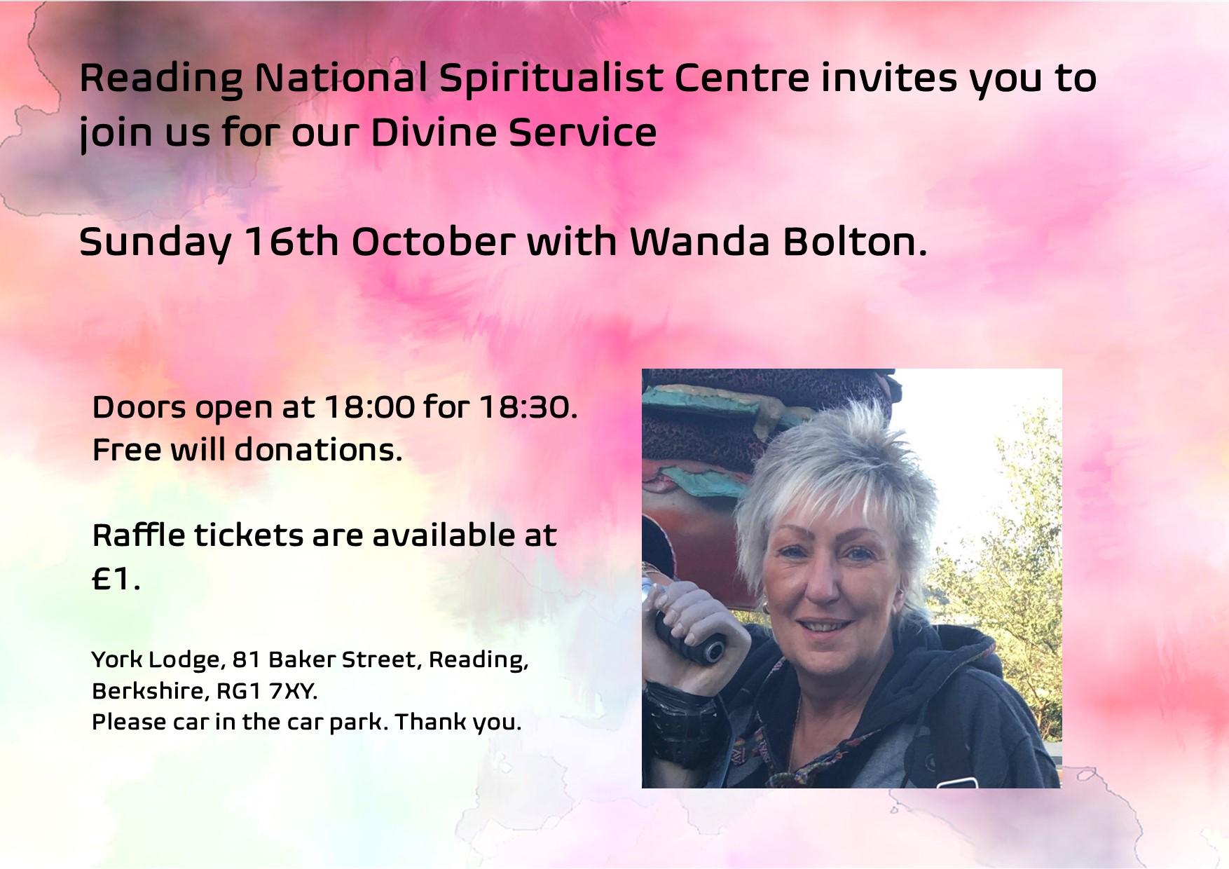 Upcoming Services - READING SNU CENTRE